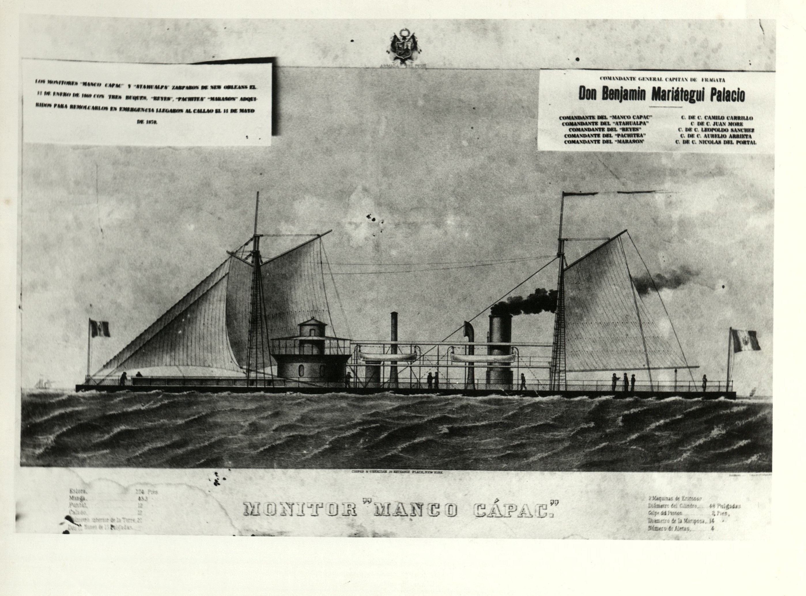 Monitor Manco Cápac | Archivo Histórico
